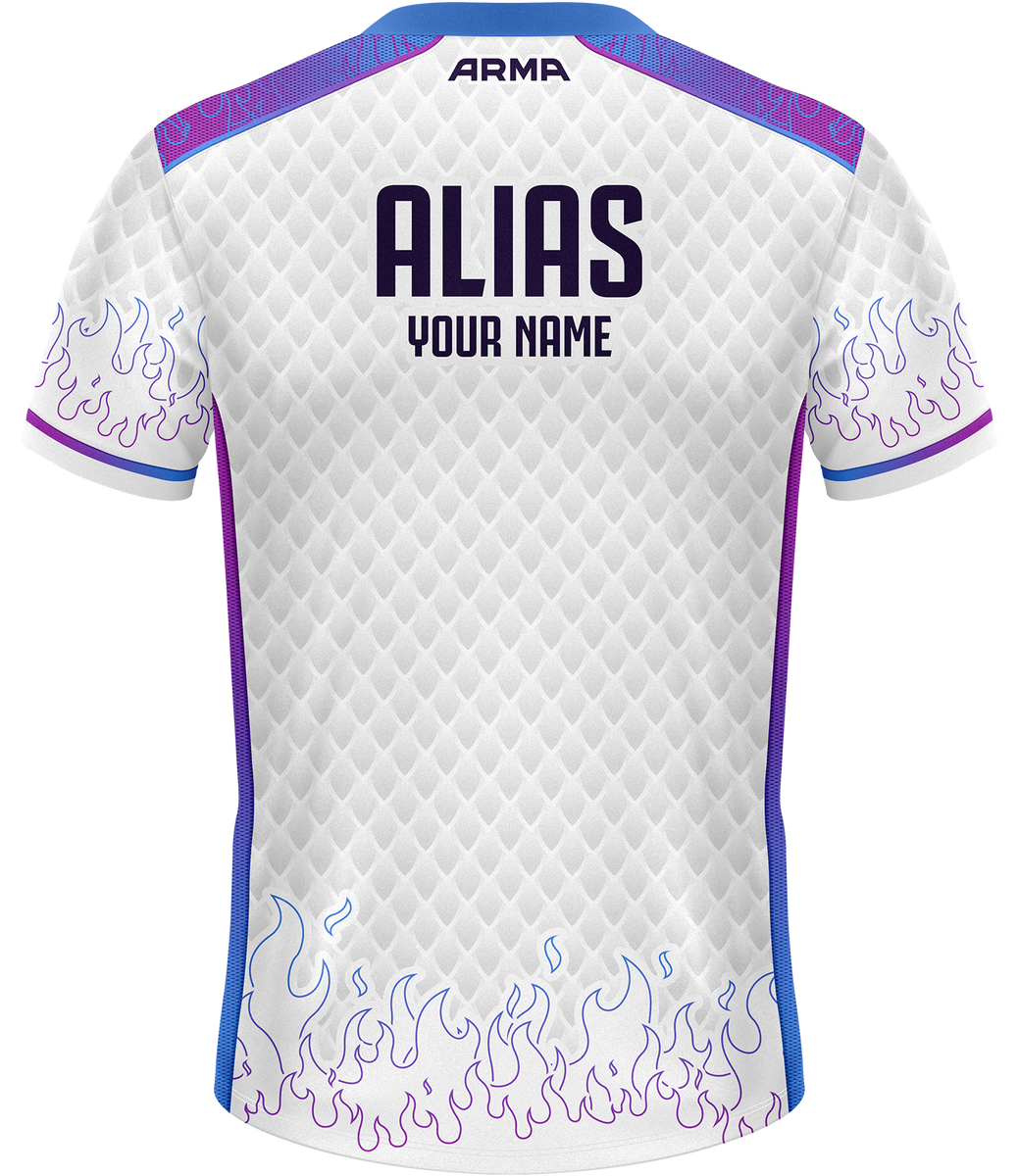 Rawr ELITE Jersey - White - Custom Esports Jersey by ARMA