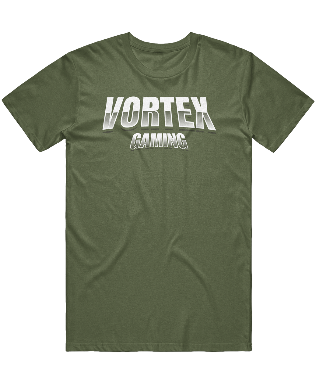 Vortex Text Tee - Green - Custom Esports Jersey by ARMA