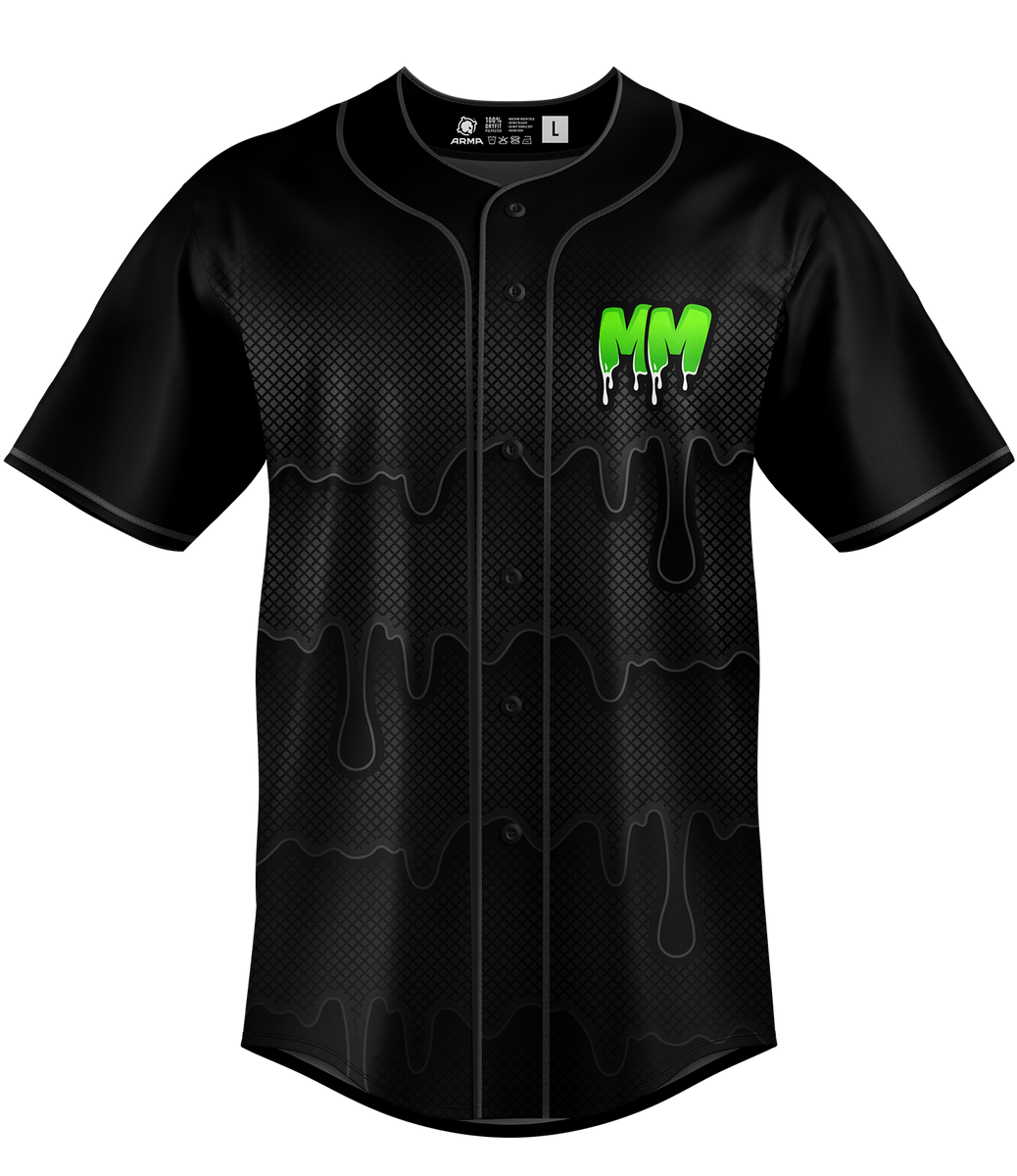 Milky Militia Baseball Jersey - Custom Esports Jersey by ARMA