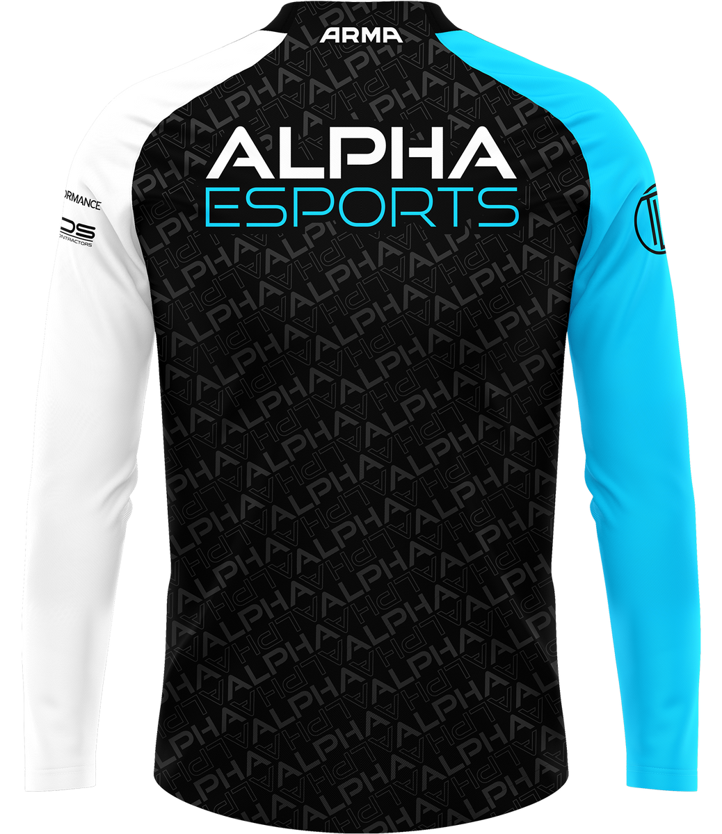 Alpha Esports ELITE Quarter Zip - Custom Esports Jersey by ARMA