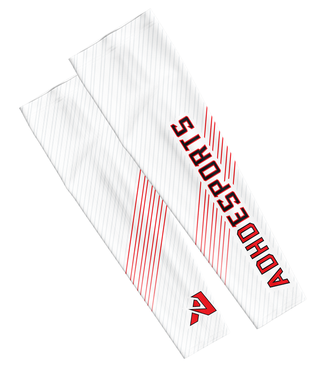ADHD PRO Sleeves - White - Custom Esports Jersey by ARMA