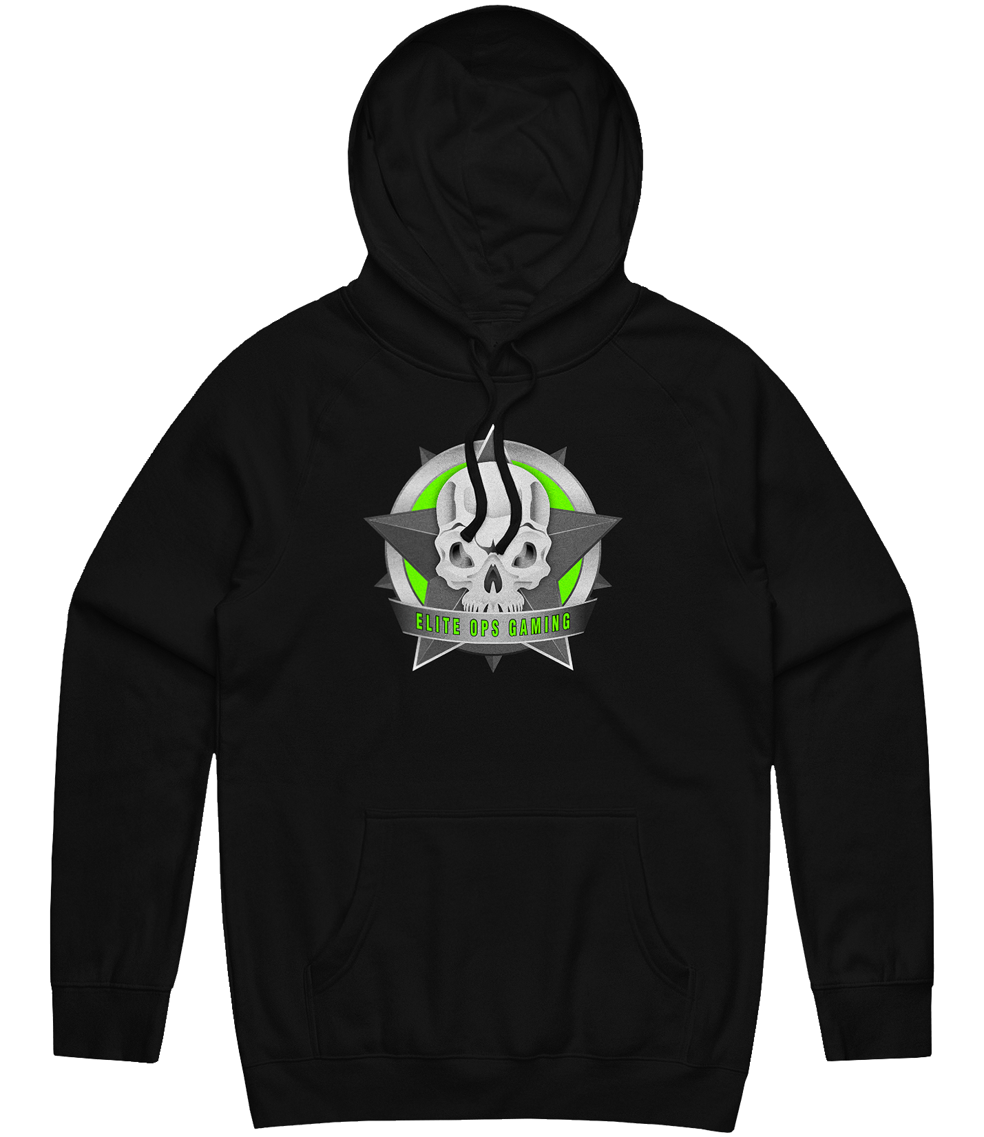 Elite Ops Gaming Logo Hoodie - Black - Custom Esports Jersey by ARMA