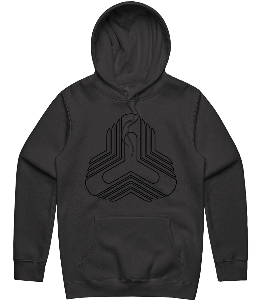 Automata Outline Hoodie - Charcoal - Custom Esports Jersey by ARMA
