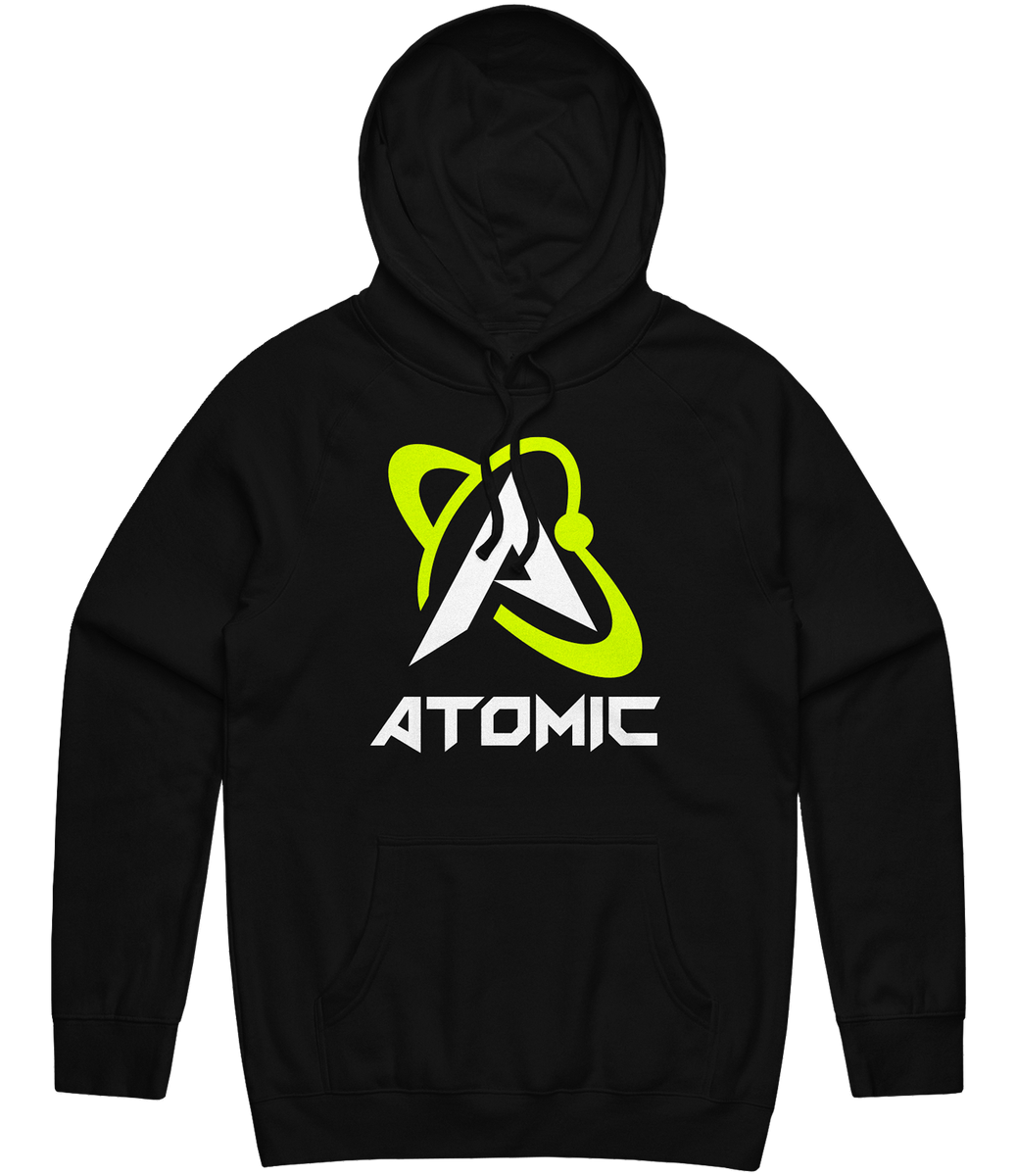Atomic Logo Hoodie - Black - Custom Esports Jersey by ARMA