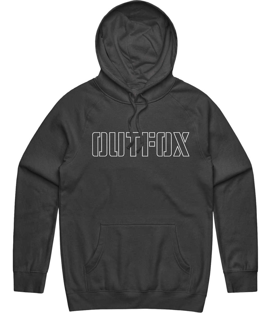 Outfox Outline Hoodie - Charcoal - Custom Esports Jersey by ARMA