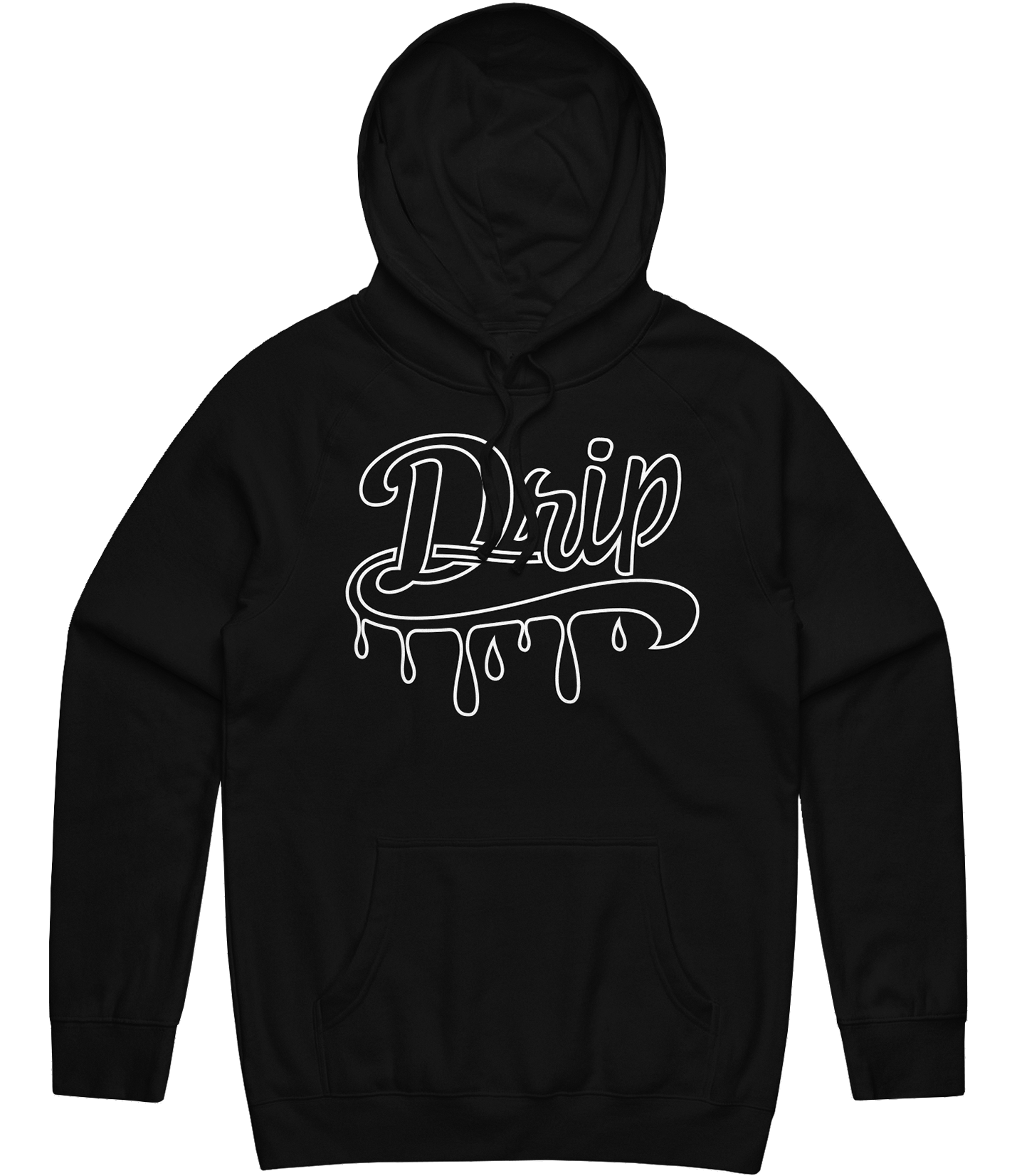 Drip Outline Hoodie - Black - Custom Esports Jersey by ARMA