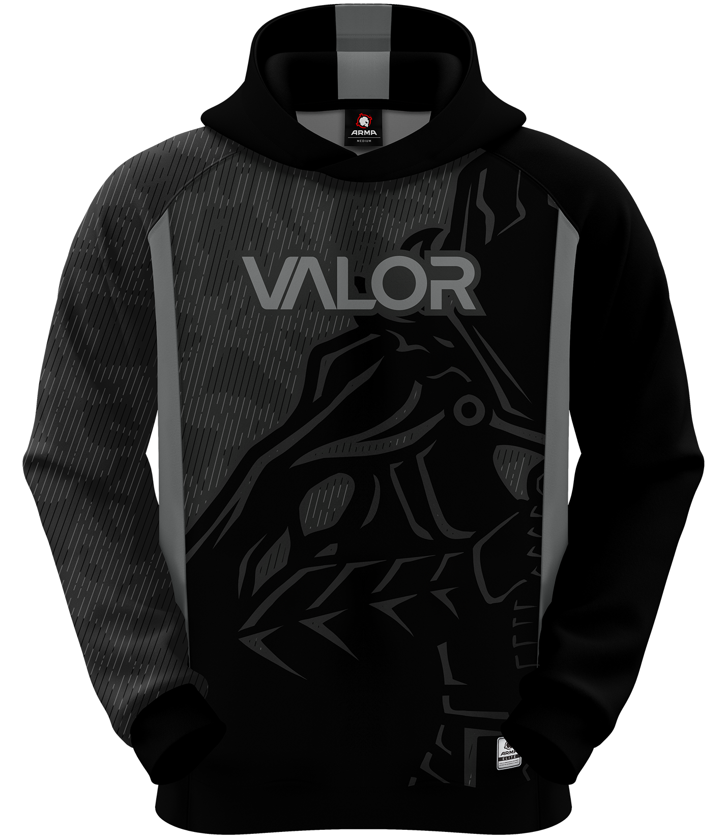 VALOR ELITE Hoodie - Custom Esports Jersey by ARMA