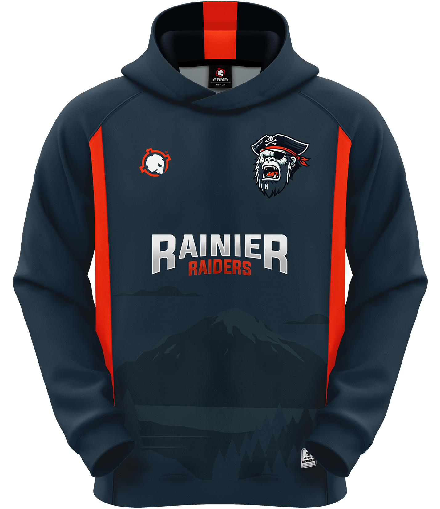 Rainier Raiders ELITE Hoodie - Custom Esports Jersey by ARMA