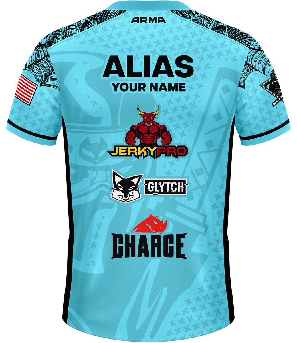 NinjaDeathSquad ELITE Jersey - Blue - Custom Esports Jersey by ARMA