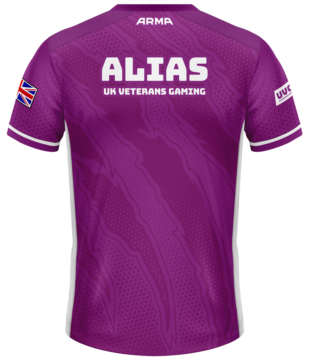 UVG ELITE Jersey - Purple - Custom Esports Jersey by ARMA