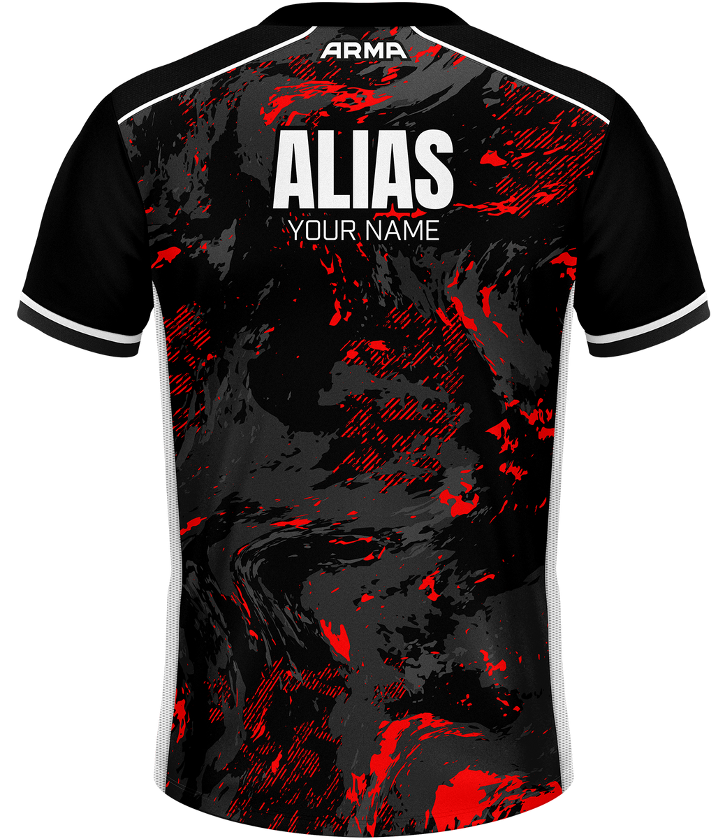 Reverse 7 ELITE Jersey - Black - Custom Esports Jersey by ARMA