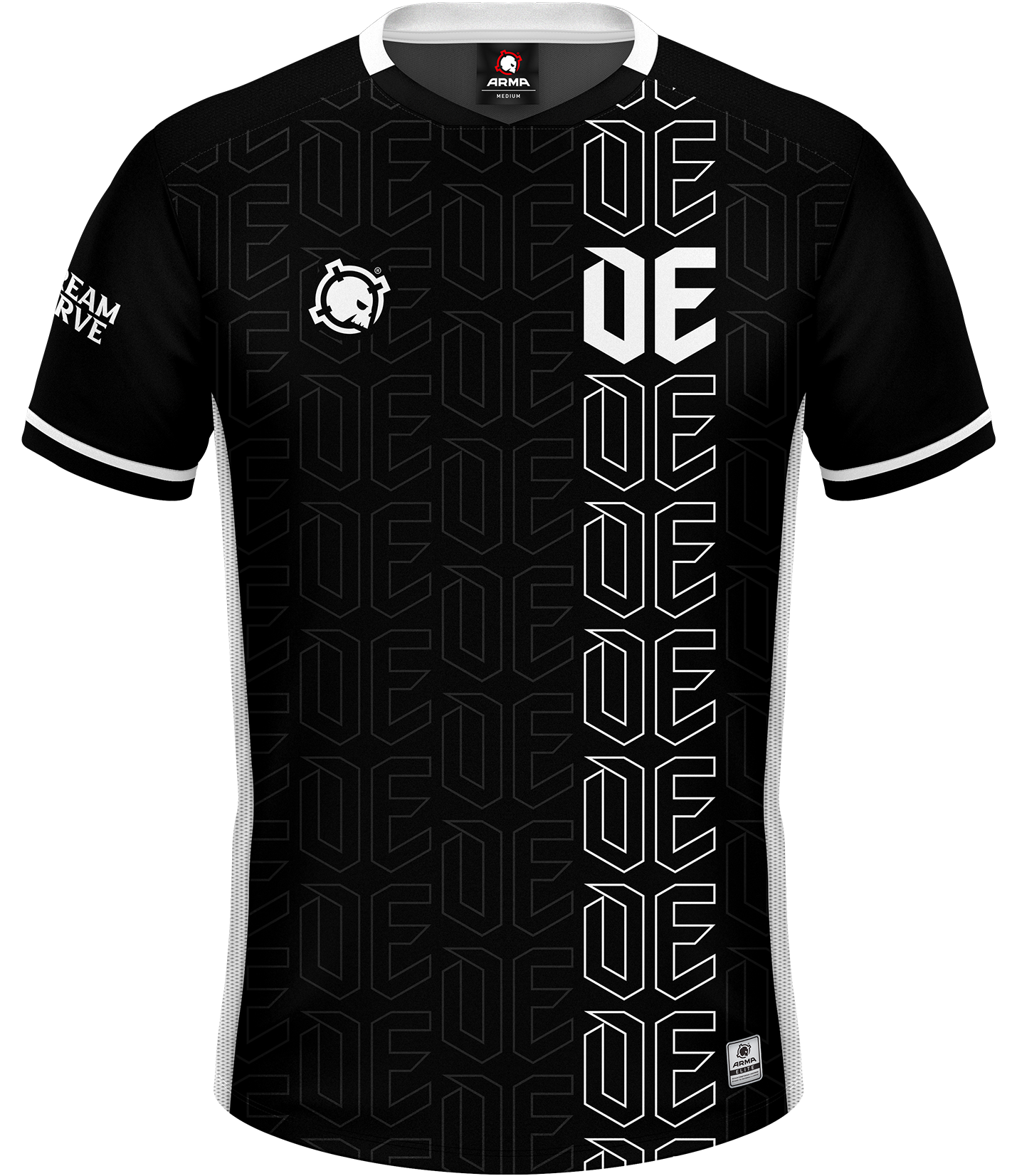 Derve ELITE Jersey - Black - Custom Esports Jersey by ARMA