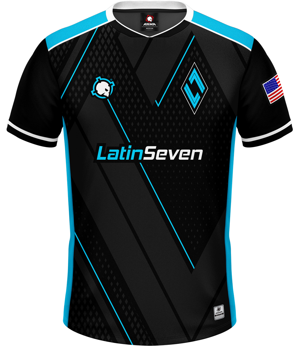 LatinSeven ELITE Jersey - Black - Custom Esports Jersey by ARMA
