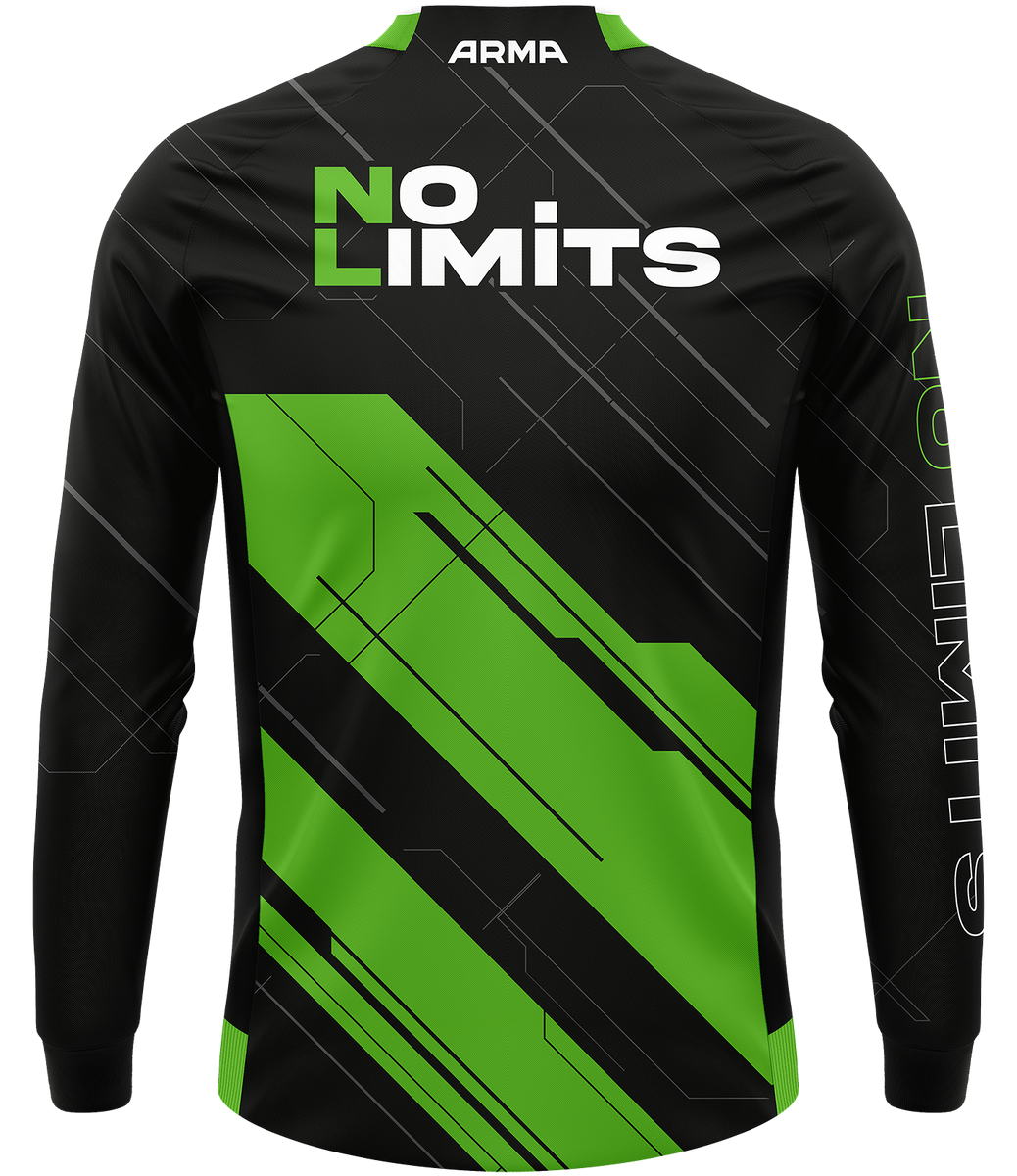 No Limits ELITE Jacket - Black - Custom Esports Jersey by ARMA
