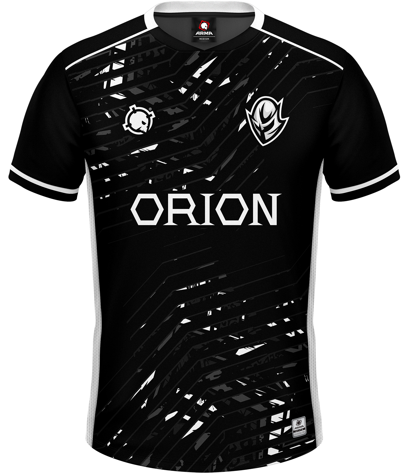 Orion ELITE Jersey - Black - Custom Esports Jersey by ARMA