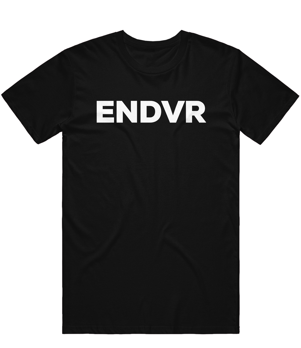 Endeavor Text Tee - Black - Custom Esports Jersey by ARMA