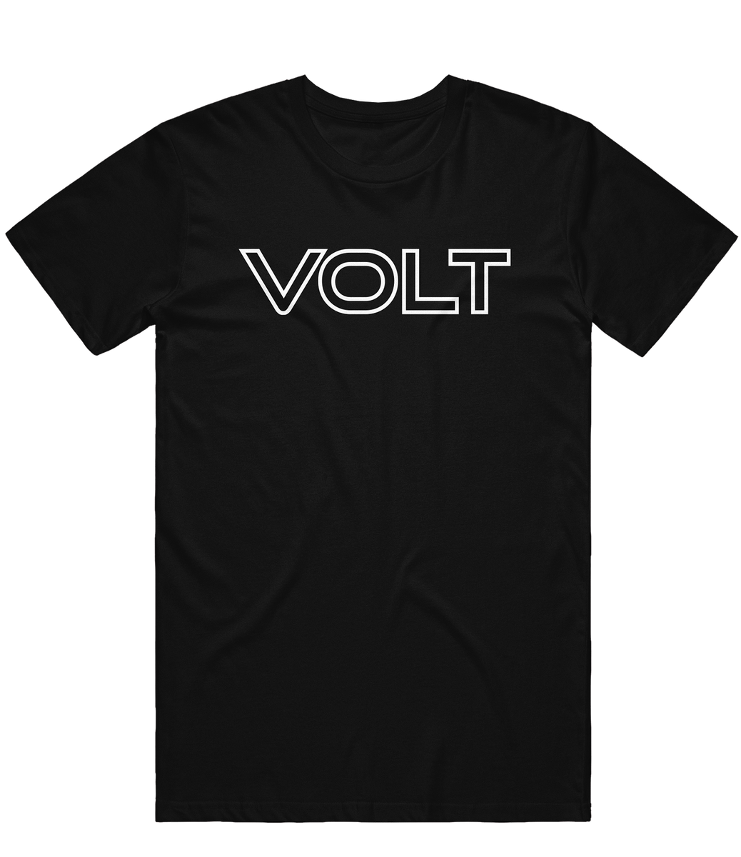Volt Text Tee - Black - Custom Esports Jersey by ARMA
