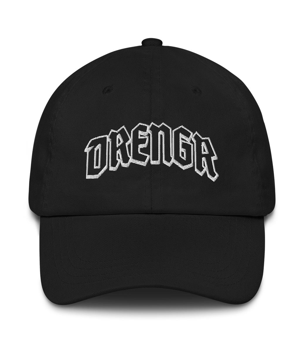 Drengr Dad Hat - Black - Custom Esports Jersey by ARMA