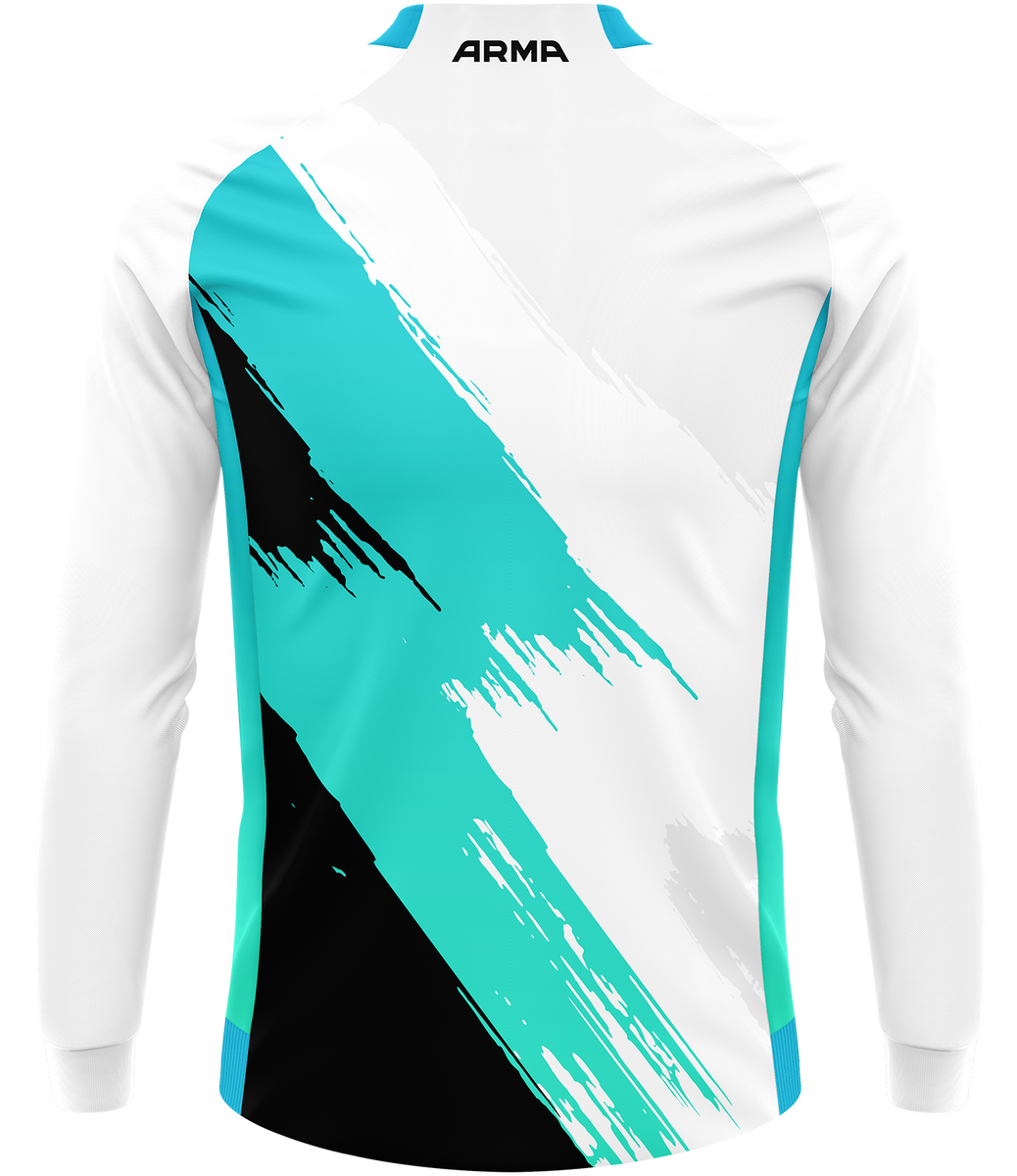 Spire ELITE Jacket - White - Custom Esports Jersey by ARMA