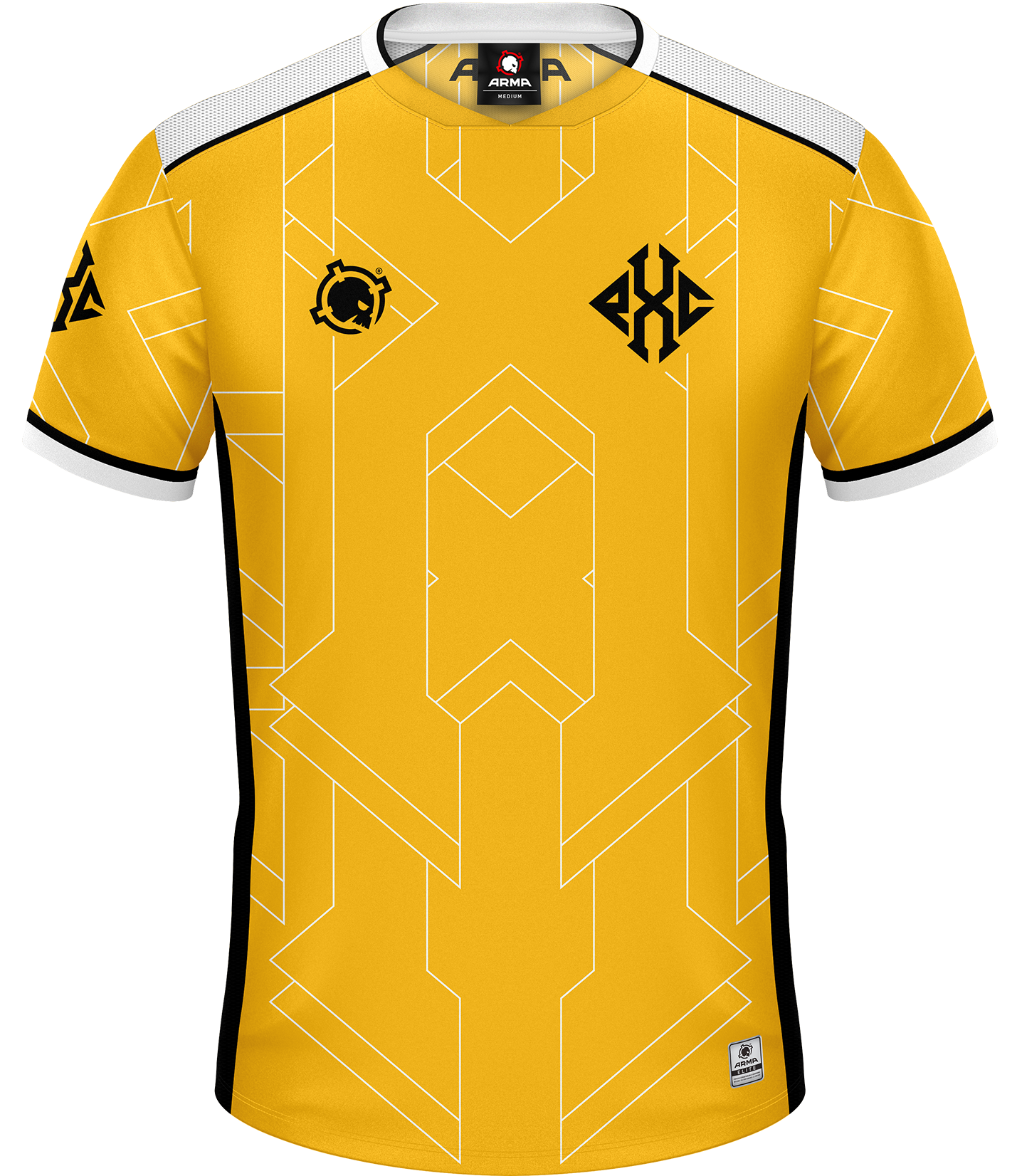 Exceed ELITE Jersey - Yellow - Custom Esports Jersey by ARMA