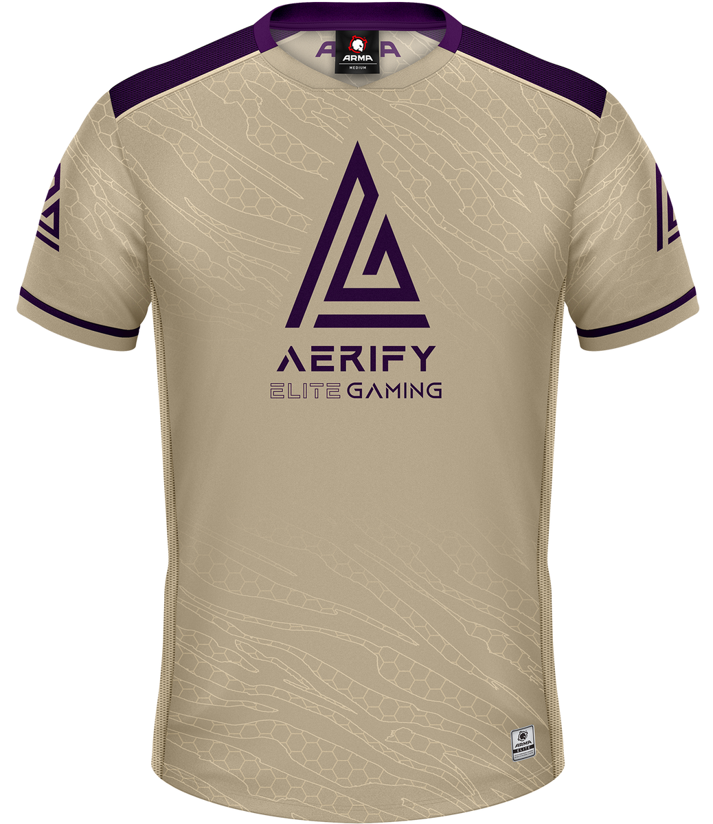 Aerify ELITE Jersey - Beige - Custom Esports Jersey by ARMA
