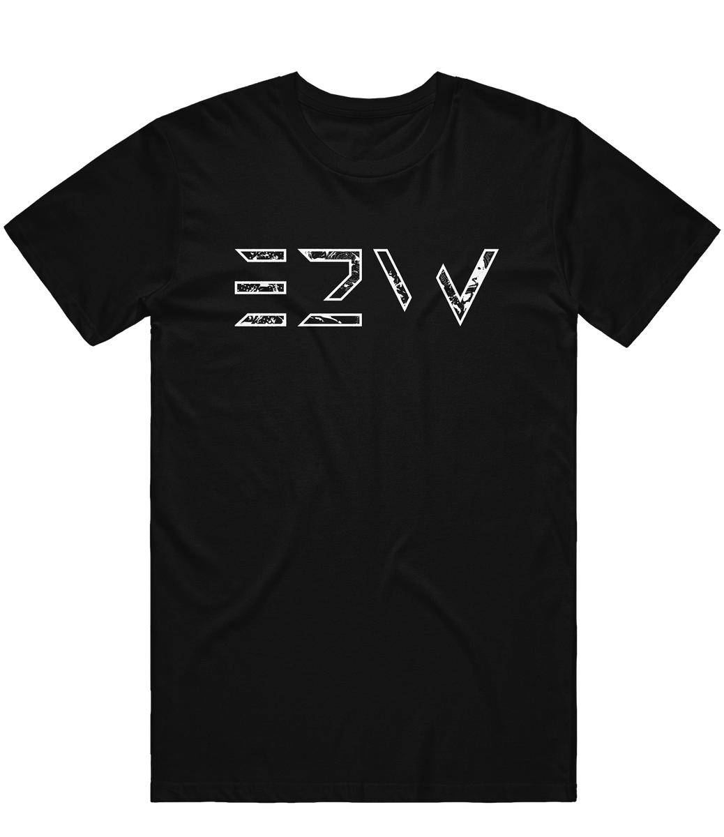 E2W Logo Tee - Black - Custom Esports Jersey by ARMA