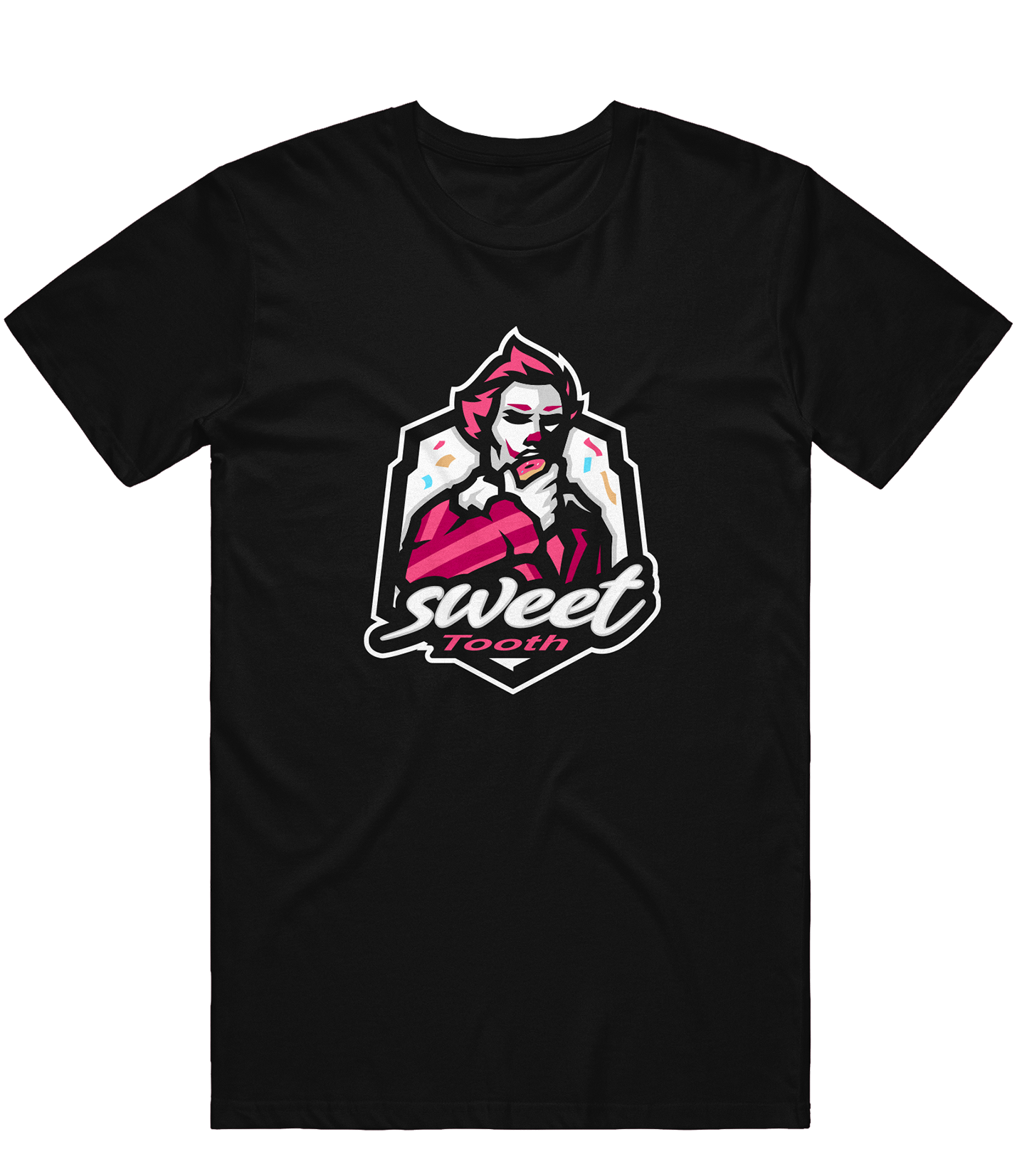Sweet Tooth Logo Tee - Black - Custom Esports Jersey by ARMA