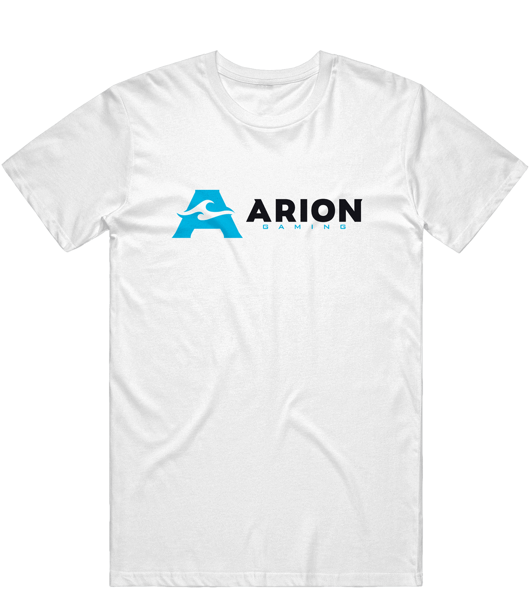 Arion Logo Tee - White - Custom Esports Jersey by ARMA