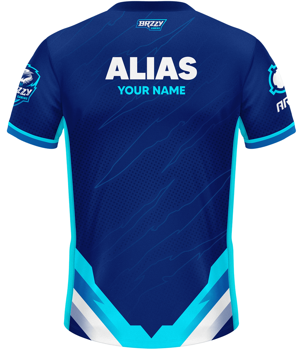 Brzzy Gaming ELITE Jersey - Blue - Custom Esports Jersey by ARMA