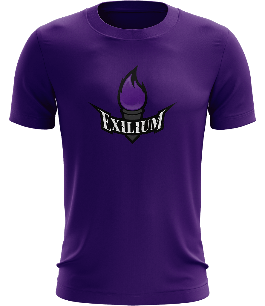 Exilium Logo Tee - Purple - Custom Esports Jersey by ARMA