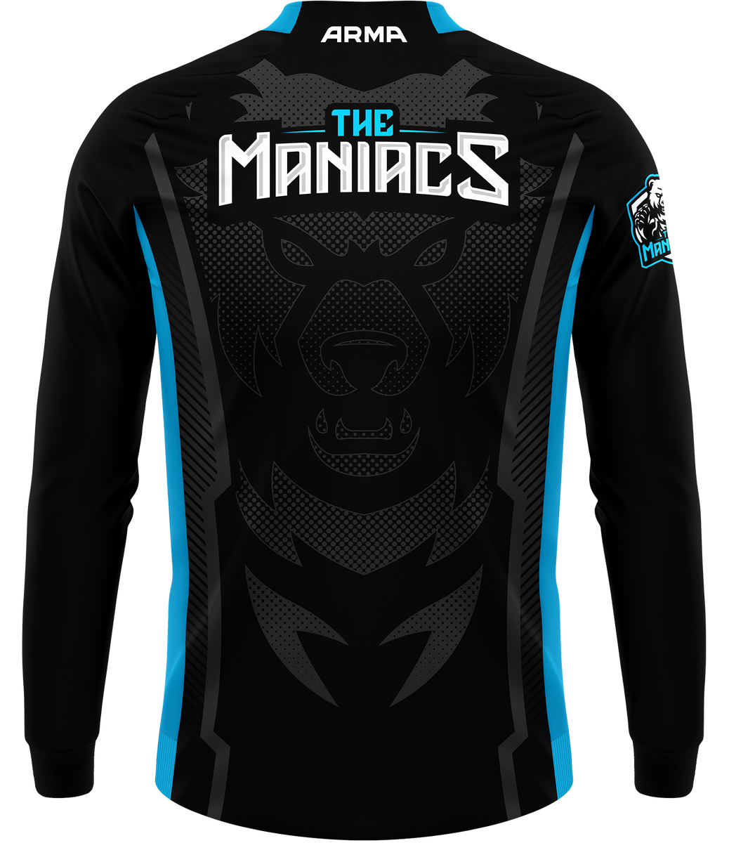 Maniacs ELITE Jacket - Black - Custom Esports Jersey by ARMA