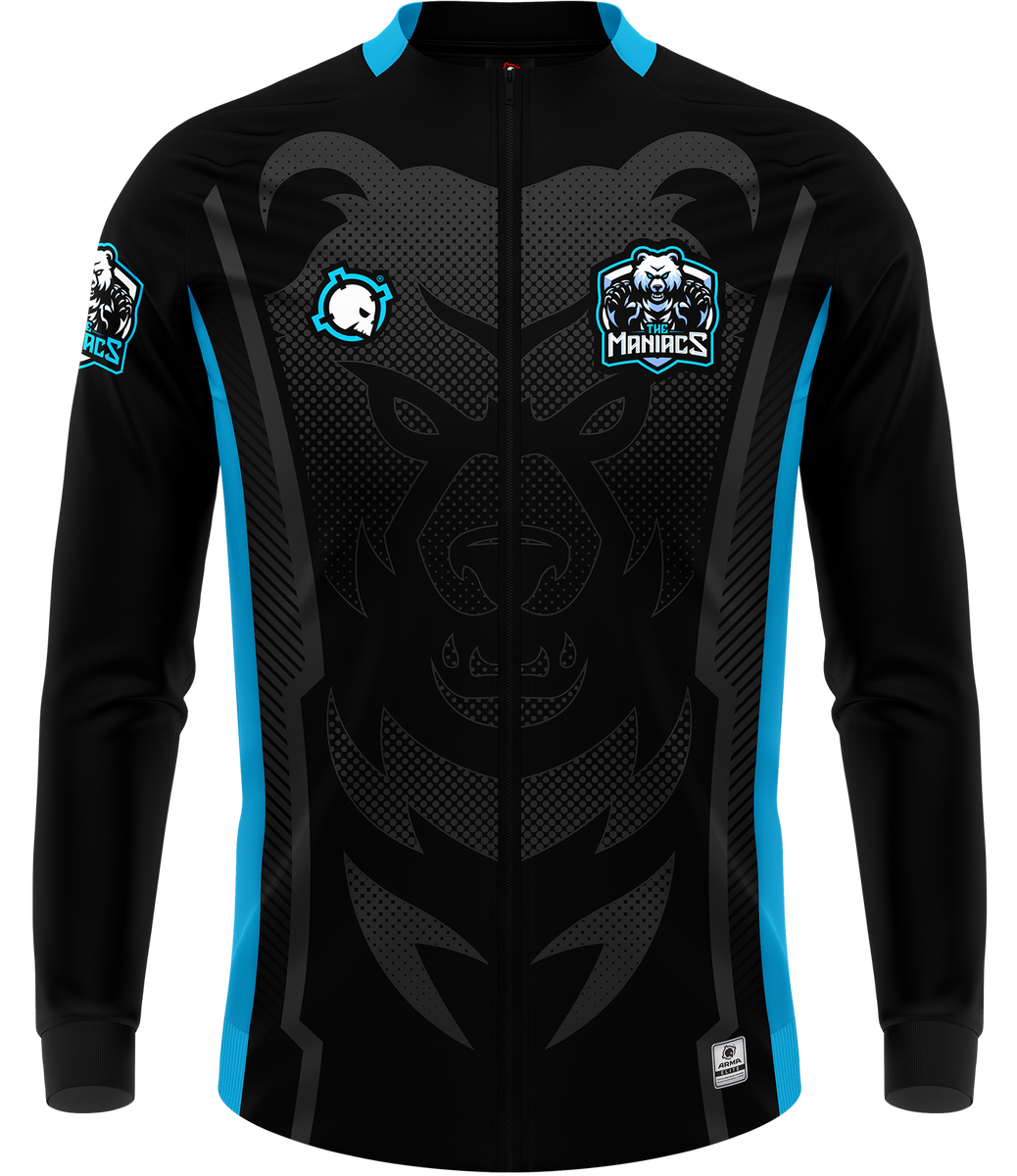 Maniacs ELITE Jacket - Black - Custom Esports Jersey by ARMA