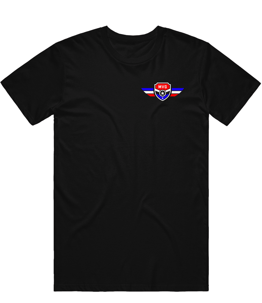 MVG Icon Tee - Black - Custom Esports Jersey by ARMA