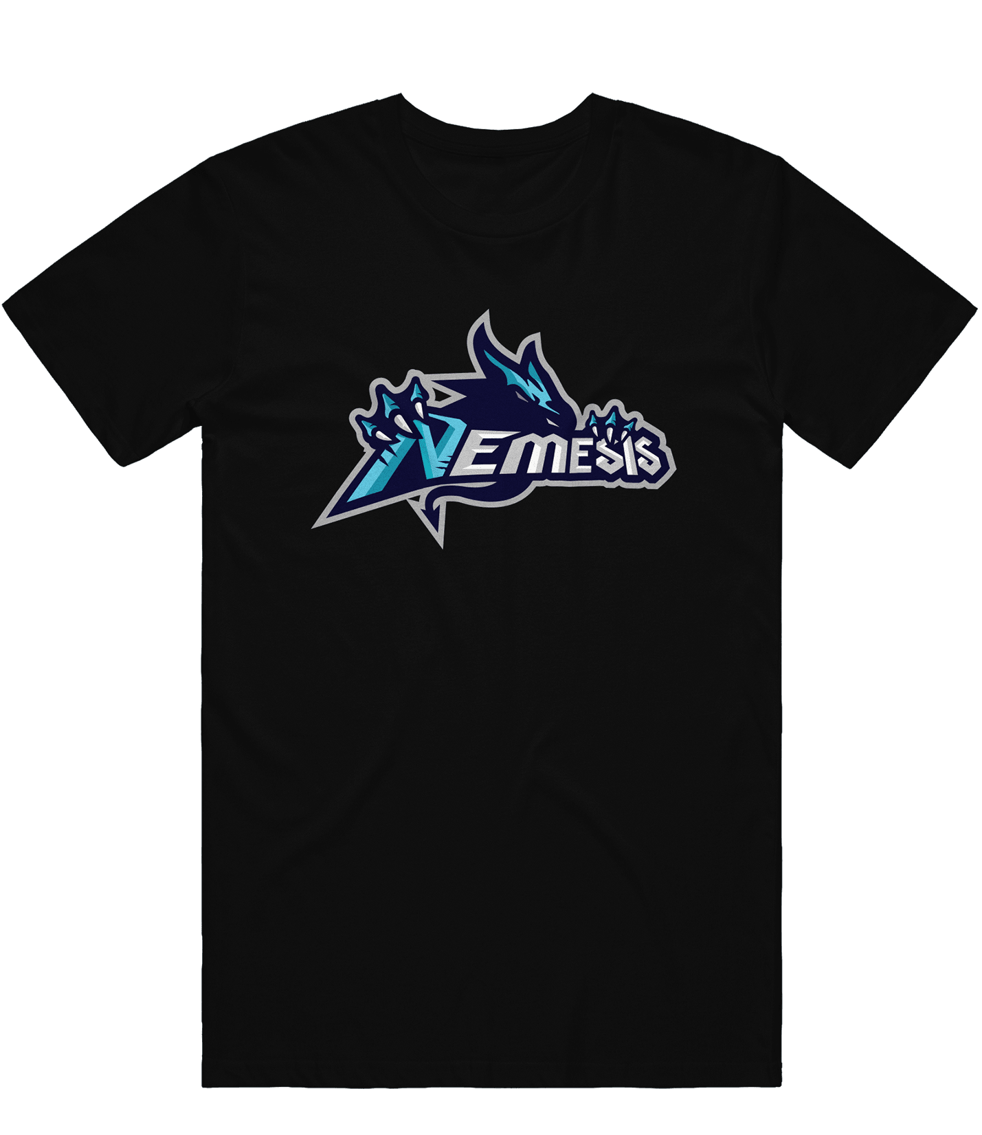 Nemesis Logo Tee - Black - Custom Esports Jersey by ARMA