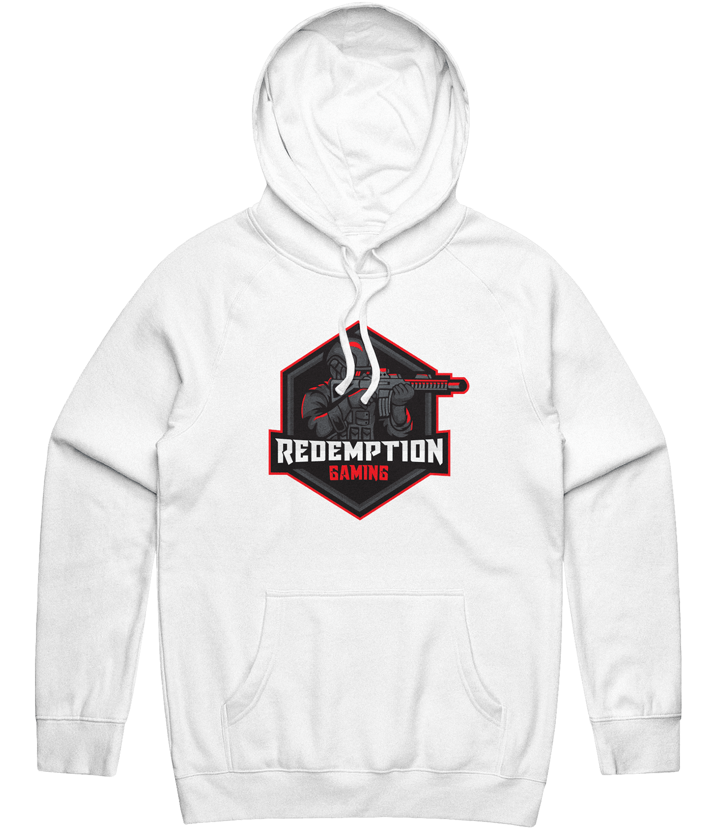 Redemption Logo Hoodie - White - Custom Esports Jersey by ARMA