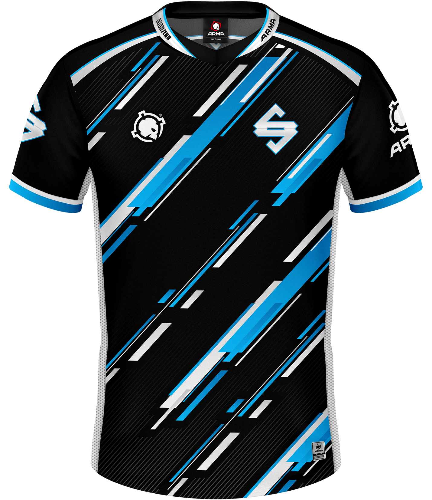 Stealth ELITE Jersey - Black - Custom Esports Jersey by ARMA