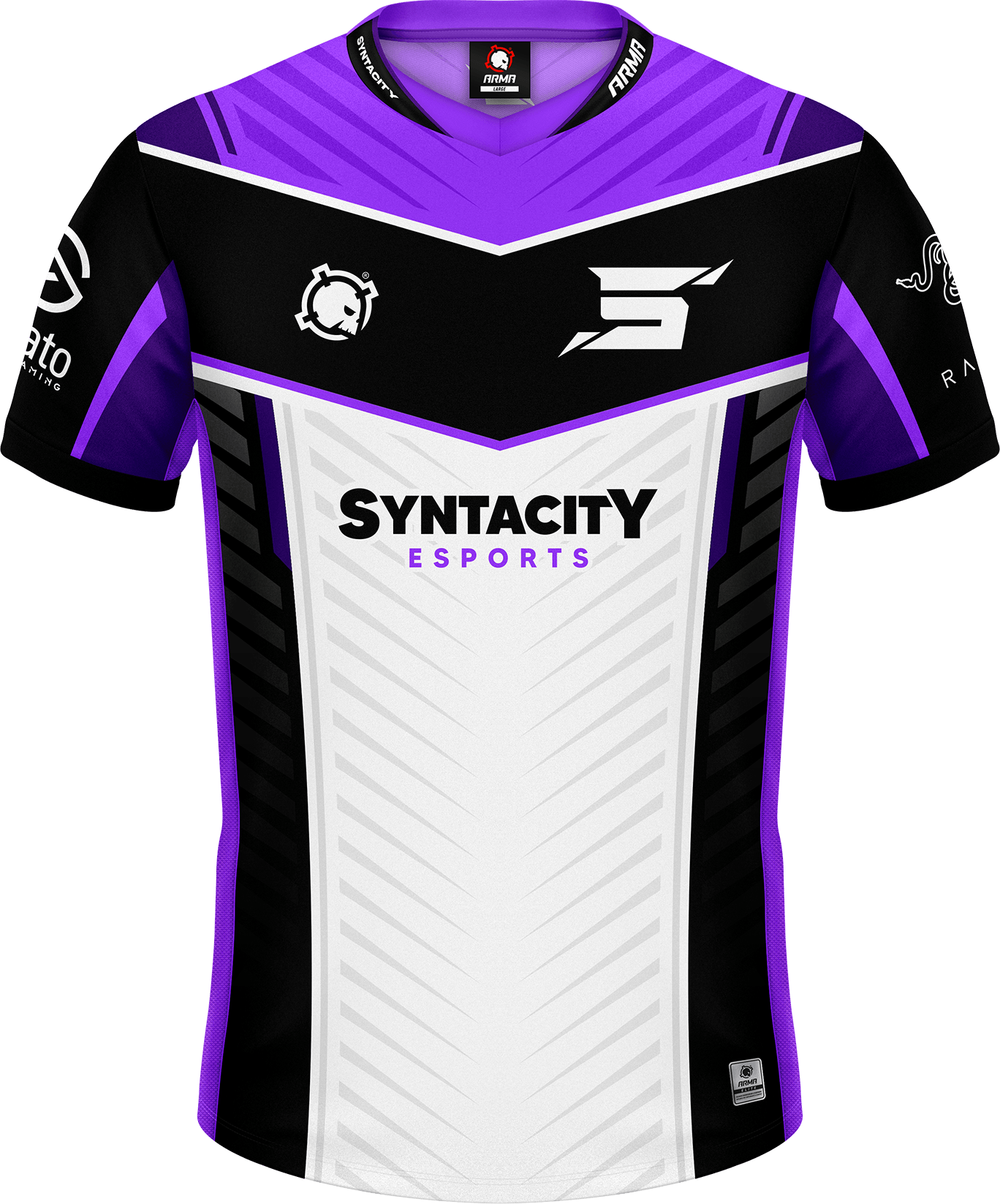 Syntacity ELITE Jersey - Black - Custom Esports Jersey by ARMA