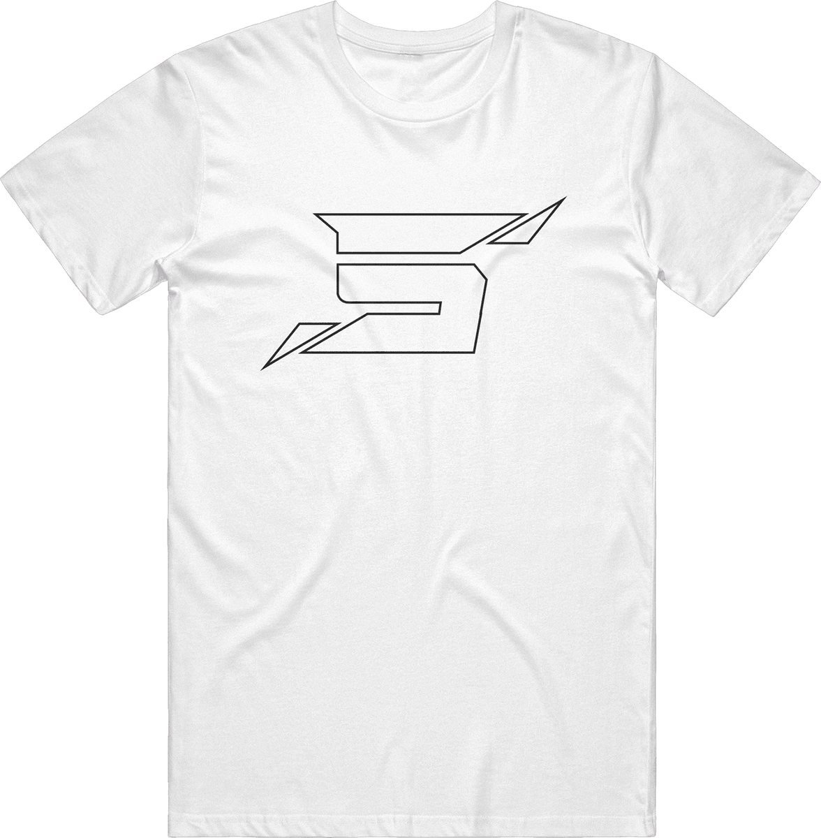 Syntacity Outline Tee - White - Custom Esports Jersey by ARMA
