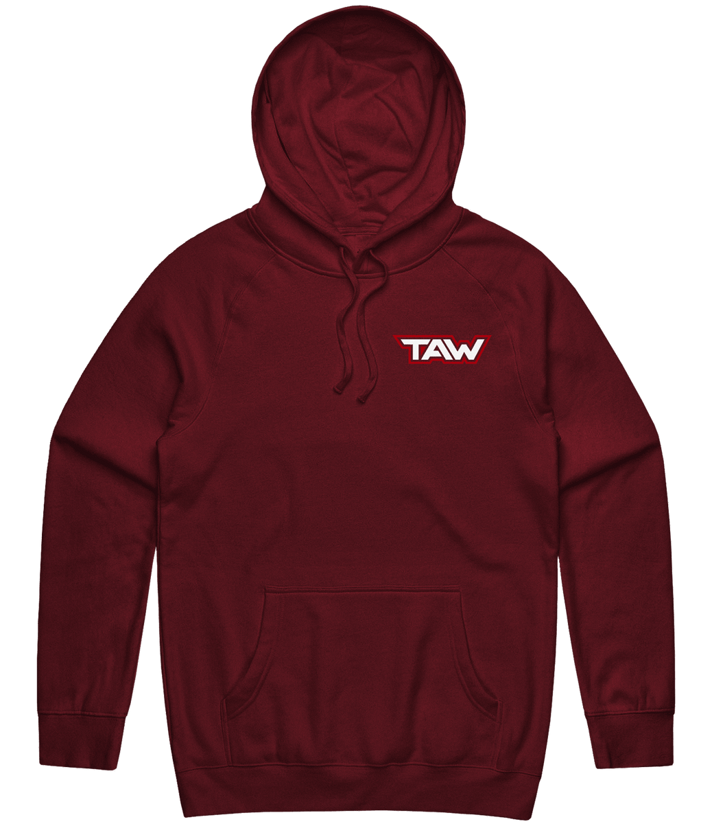 TAW Icon Hoodie - Maroon - Custom Esports Jersey by ARMA