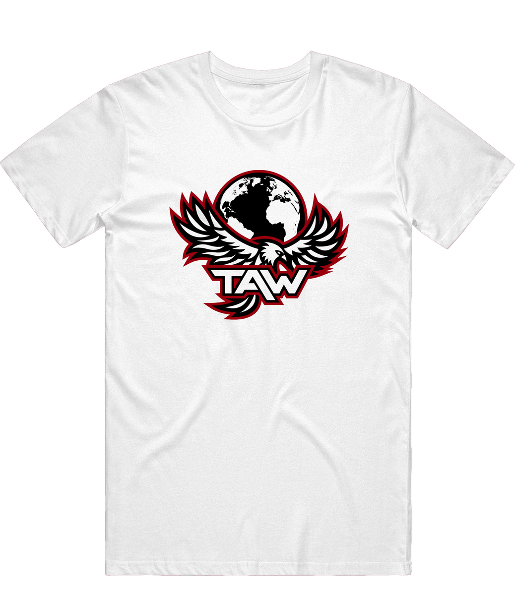 TAW Logo Tee - White - Custom Esports Jersey by ARMA