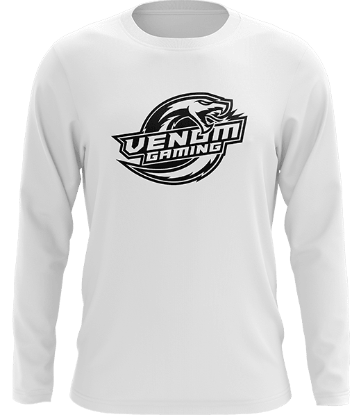 Venom Outline Crewneck - White - Custom Esports Jersey by ARMA