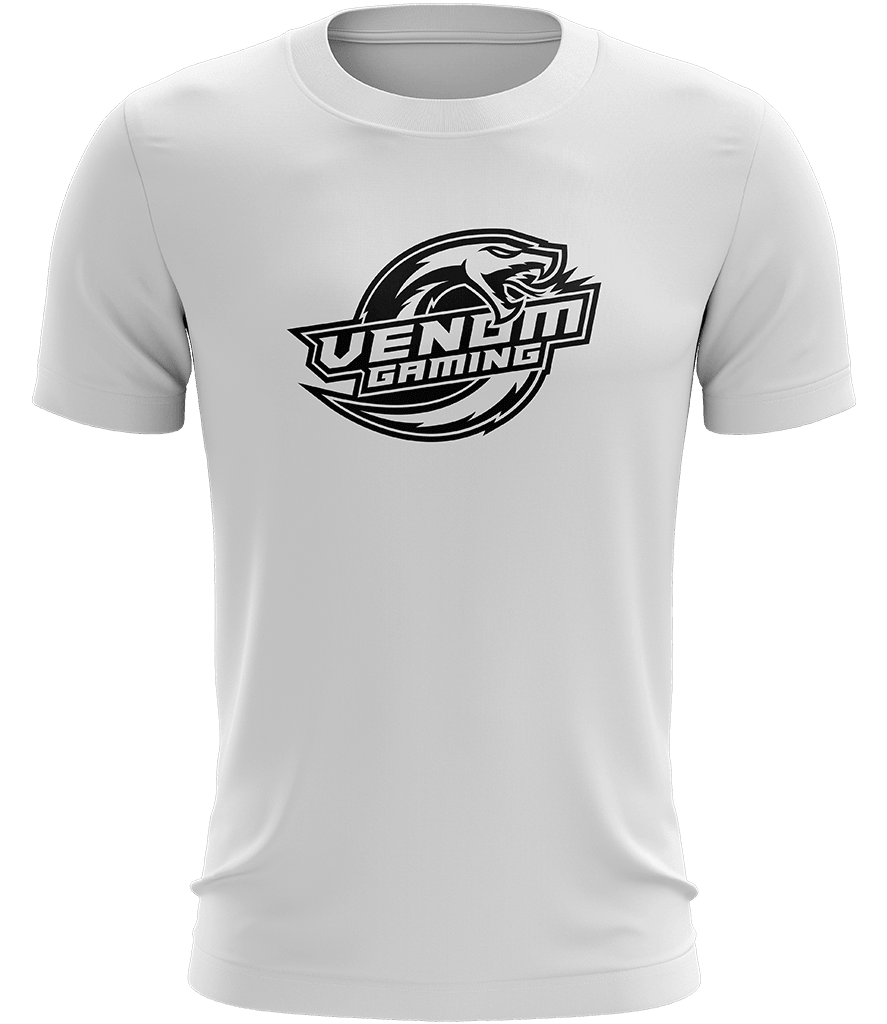 Venom Outline Tee - White - Custom Esports Jersey by ARMA