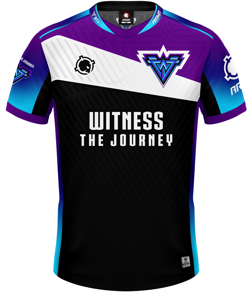Witness The Journey ELITE Jersey - Black - Custom Esports Jersey by ARMA
